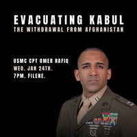 Omer Rafiq: The Withdrawal from Afghanistan | Department of Government